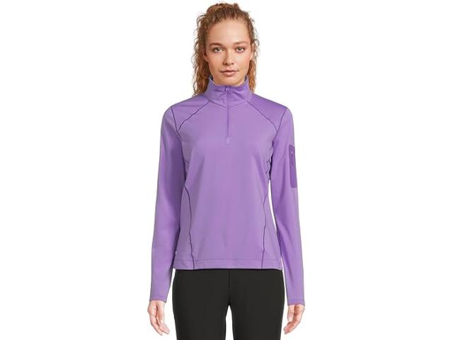 (取寄) アークテリクス レディース ロー ジップ ネック Arc'teryx women Rho Zip Neck Aster/Light Iola 1