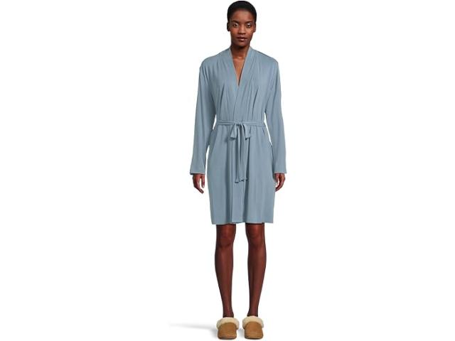 (取寄) ベアフットドリームス レディース ジャージ ミディ ローブ Barefoot Dreams women Jersey Midi Robe Seashore