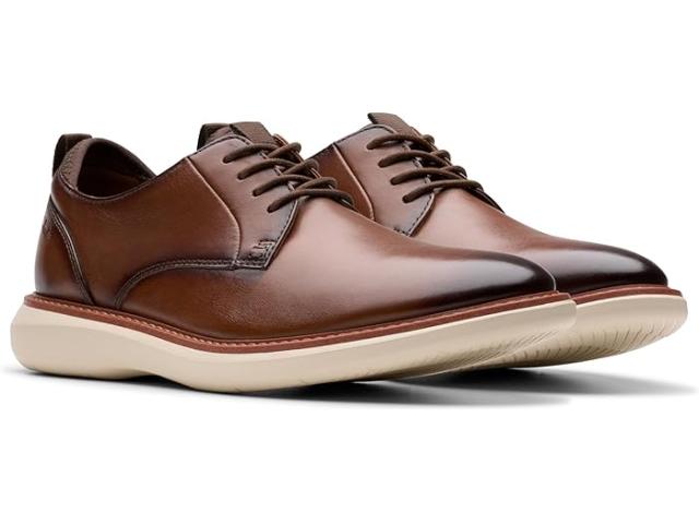 (取寄) クラークス メンズ ブランタン プレーン Clarks men Clarks Brantin Plain Dark Tan Leather