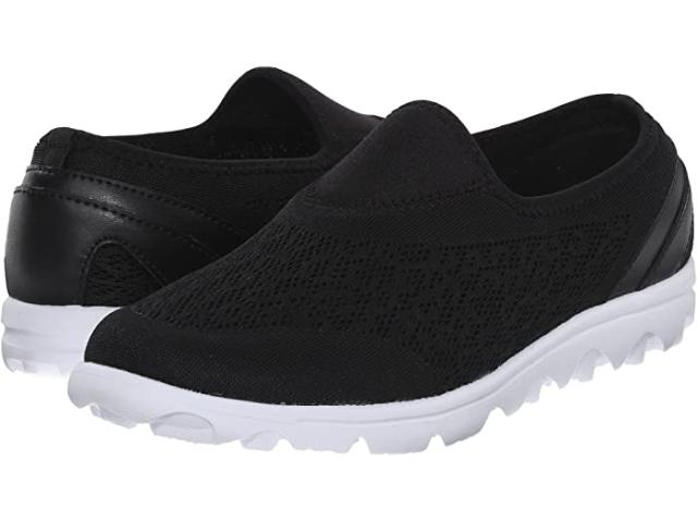 (取寄) プロペット レディース トラベルアクティブ スリッポン Propet women TravelActiv Slip-On Black
