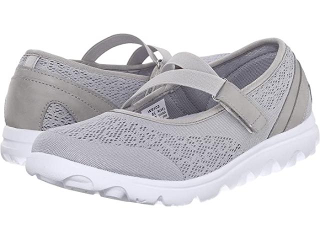 (取寄) プロペット レディース トラベルアクティブ メアリー ジーン Propet women  TravelActiv Mary Jane Silver