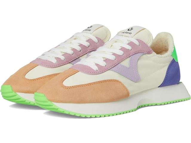 (取寄) ヴィクトリア コスモス スエード マルチカラー アンド ナイロン victoria Cosmos Suede Multicolor & Nylon Verde