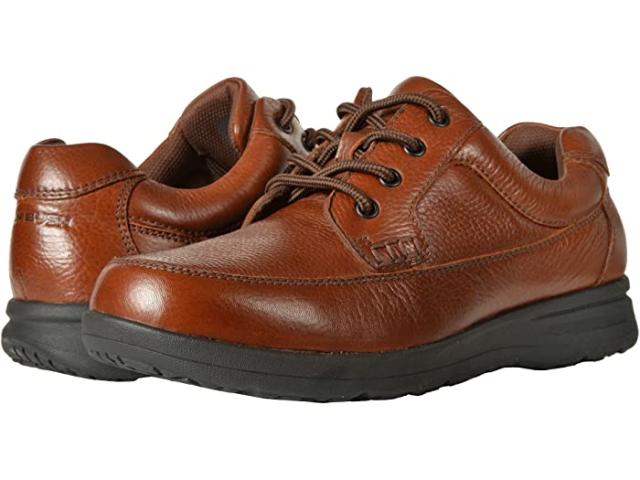(取寄) ナン ブッシュ メンズ カム オックスフォード カジュアル ウォーキング シュー Nunn Bush men  Cam Oxford Casual Walking Shoe Cognac Tumbled Leather