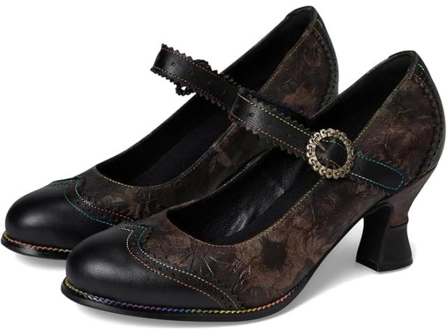 (取寄) ラルティストバイスプリングステップ レディース  L'Artiste by Spring Step women Macias-fleur Black Multi