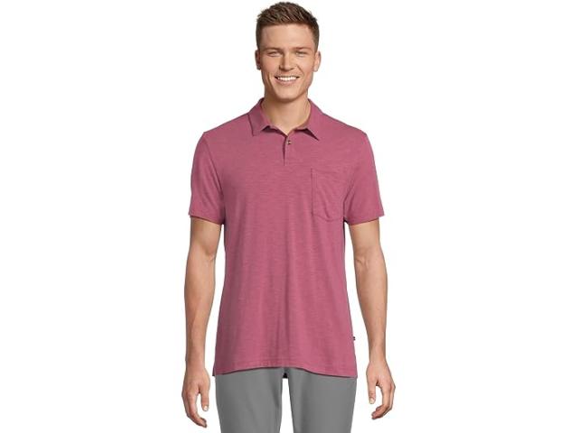 (取寄) トラヴィスマシュー メンズ クラウド ポロ TravisMathew men Cloud Polo Damson