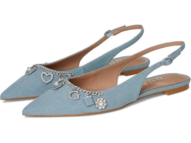 (取寄) ゲス レディース ダイセー GUESS women Daisee Light Blue Synthetic