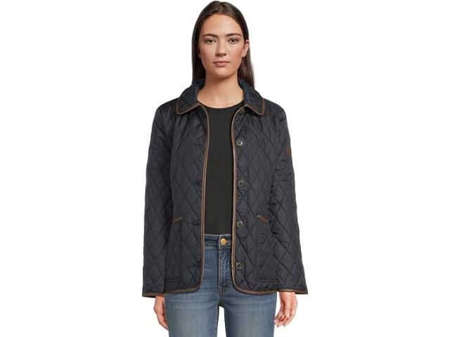 (取寄) ローレン ラルフローレン レディース ボタン フロント キルト w プ 26 Lauren Ralph Lauren women Button Front Quilt W Pu 26