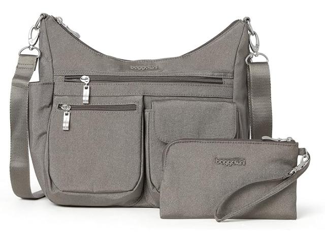 (取寄) バッガリーニ レディース モダン エブリウェア バッグ Baggallini women Modern Everywhere Bag Sterling Shimmer