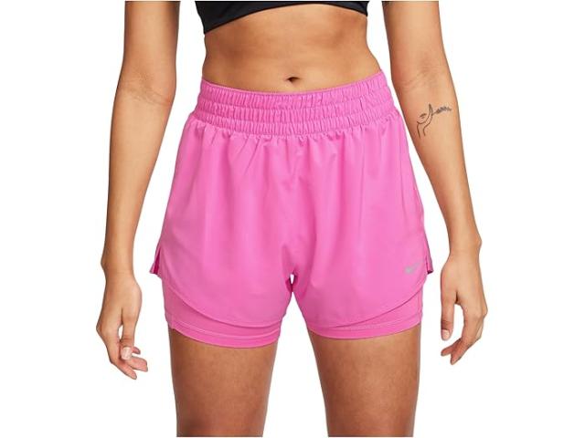 (取寄) ナイキ レディース ワン ドライ-フィット ハイライズ 3 2イン1 ショーツ Nike women One Dri-FIT High-Rise 3