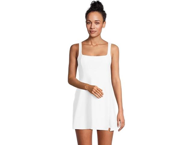 (取寄) ビヨンドヨガ レディース スペースダイ コート アピール ミニ ドレス Beyond Yoga women Spacedye Court Appeal Mini Dress Cloud White