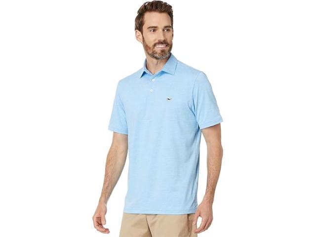 (取寄) ヴィンヤードヴァインズ メンズ ST. ジーン ストライプ サンカティ ポロ Vineyard Vines men St. Jean Stripe Sankaty Polo Ocean Breeze Tejeda