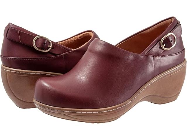 (取寄) ソフトウォーカー レディース ミンナ SoftWalk women Minna Dark Cherry