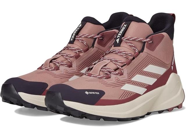 (取寄) アディダス アウトドア レディース テレックス トレイルメーカー 2.0 ミッド トップ ゴアテックス ハイキング シューズ adidas Outdoor women Terrex Trailmaker 2.0 Mid Top GORE-TEX Hiking Shoes Warm Clay/Putty Mauve/Aurora Black