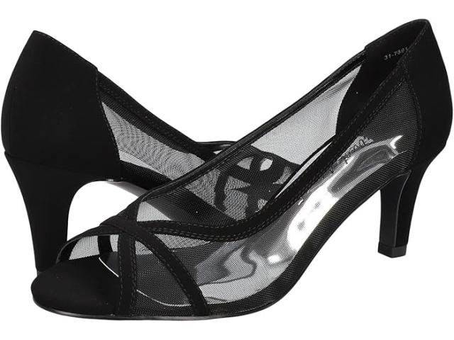 (取寄) イージーストリート レディース ピカブー Easy Street women Picaboo Black Suede