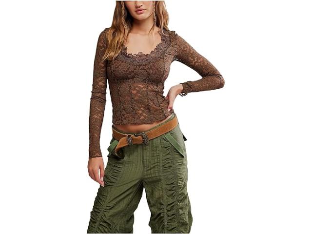 (取寄) フリーピープル レディース オール ナイト ロング スリーブ Free People women All Night Long Sleeve Teak