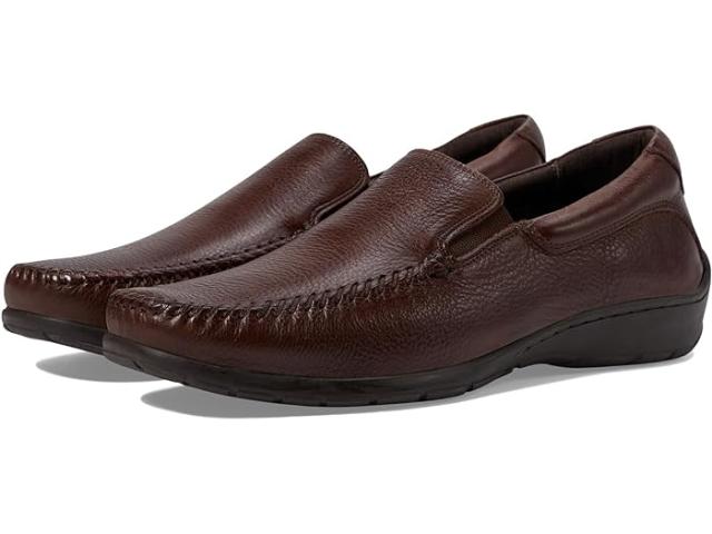 (取寄) ジョンストン&マーフィー メンズ クロフォード ヴェニーシャン Johnston & Murphy men Johnston & Murphy Crawford Venetian Mahogany Tumbled Full Grain