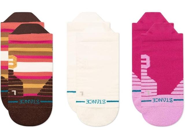 (取寄) スタンス レディース ステディ フロウ 3-パック Stance women Steady Flow 3-Pack Magenta