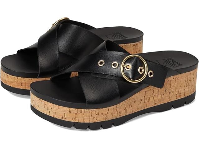 (取寄) リーフ レディース ビスタ ハイヤー ギア Reef women Vista Higher Gia Black Cork