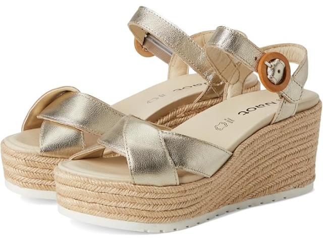 (取寄) ナオト レディース マーベラ Naot women Marbella Radiant Gold Leather