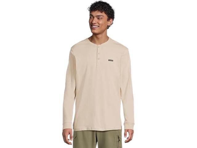 (取寄) コロンビア メンズ ランドローマー ロング スリーブ ヘンリー Columbia men Landroamer Long Sleeve Henley Dark Stone