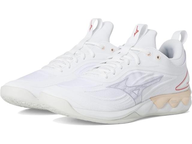 (取寄) ミズノ レディース ウェーブ ルミナス 3 Mizuno women Wave Luminous 3 White/Pink