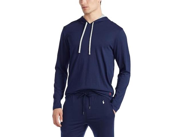 (取寄) ラルフローレン メンズ シュプリーム コンフォート ラウンジウェア ブーディ Polo Ralph Lauren men Supreme Comfort Loungewear Hoodie Cruise Navy/Andover Heather/RL2000 Red PP