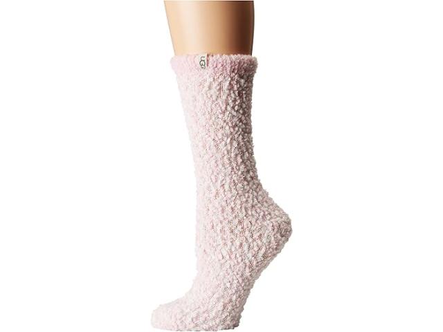 (取寄) アグ レディース コージー シュニール ソックス UGG women Cozy Chenille Socks Seashell Pink