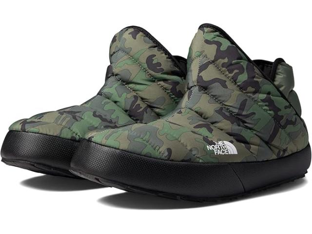 (取寄) ノースフェイス メンズ サーモボール トラクション ブーティ The North Face men ThermoBall Traction Bootie Thyme Brushwood Camo Print/TNF Black