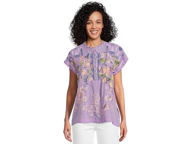 (取寄) ジョニー ワズ レディース レモナ ブラウザ Johnny Was women Lemona Blouse Bougainvillea