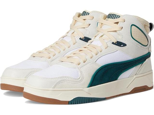 (取寄) プーマ メンズ RBD ブレーク ミッド シューズ PUMA men Rbd Break Mid Shoes Vapor Gray/Green Terrain/White