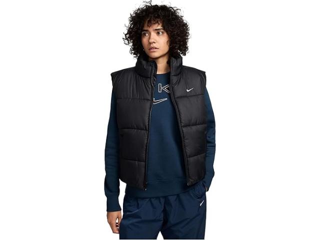 (取寄) ナイキ レディース スポーツウェア サーマ-フィット シンセティック フィル クラシック ベスト Nike women Sportswear Therma-FIT Synthetic Fill Classic Vest Black/White