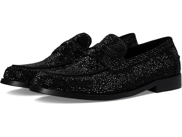 (取寄) スティーブマデン メンズ  Steve Madden men Natan-R Black Rhinestones