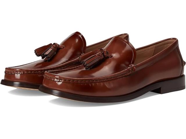 (取寄) コールハーン レディース ラナ ラックス タッセル ローファーズ Cole Haan women Lana Lux Tassel Loafers Dark Cuoio Box Leather