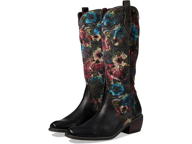 (取寄) ラルティストバイスプリングステップ レディース ロデオ L'Artiste by Spring Step women L'Artiste by Spring Step Rodeo Queen-Viv Black Multi