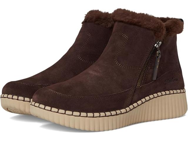 (取寄) スケッチャーズ レディース ウィルシャー ブールバード - フレッシュ ジップ SKECHERS women Wilshire Blvd - Fresh Zip Dark Brown