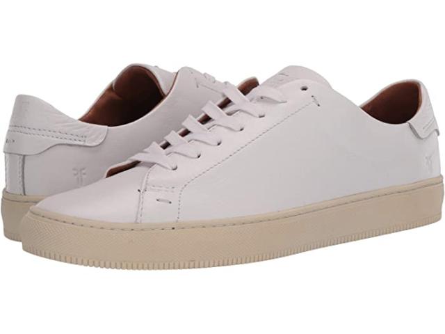 (取寄) フライ メンズ アスター ロー レース Frye men Astor Low Lace White Tumbled Cow