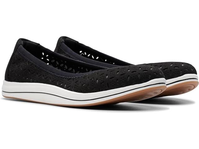 (取寄) クラークス レディース ブリーズ ローム Clarks women Clarks Breeze Roam Black Textile