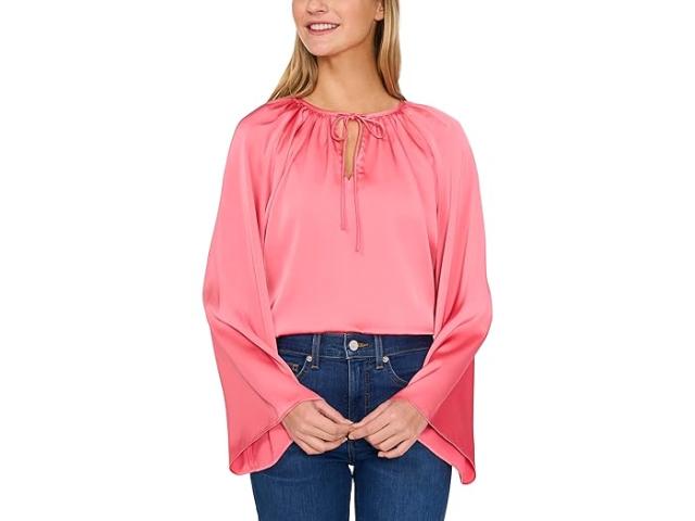 (取寄) シーシー レディース ロング スリーブ ラグラン V-ネック トップ CeCe women Long Sleeves Raglan V-Neck Top Confetti