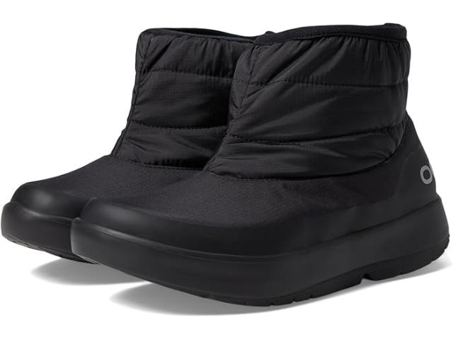 (取寄) ウーフォス レディース ウーエム ブーティ OOFOS women Oomg Bootie Black