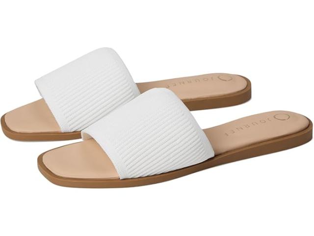 (取寄) ジュルネ コレクション レディース プリシラ Journee Collection women Prisilla White