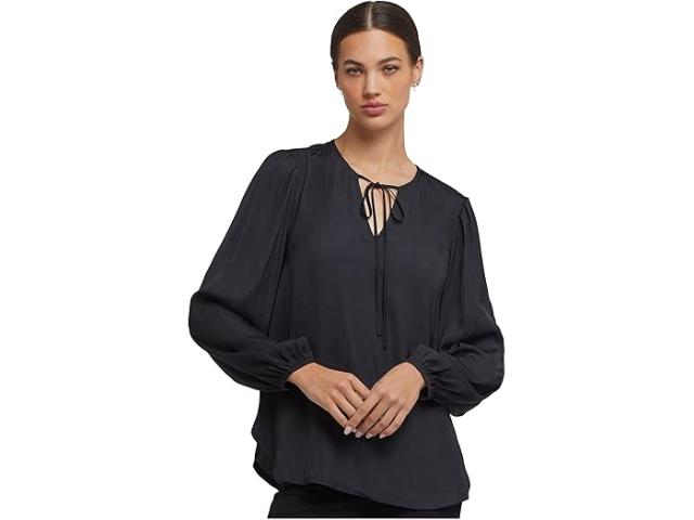 (取寄) エヌワイディージェイ レディース エルシー ブラウザ NYDJ women Elsie Blouse Black