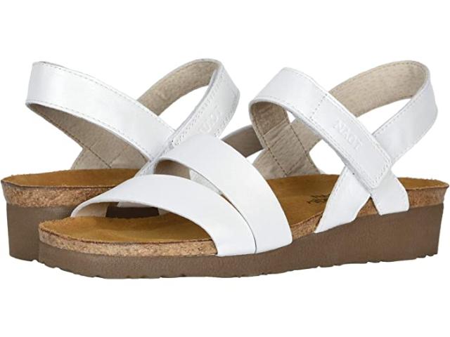 (取寄) ナオト レディース ケーラ Naot women  Kayla White Pearl Leather