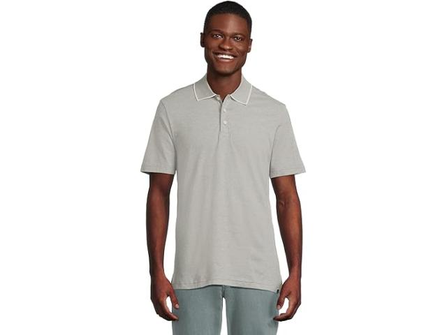 (取寄) ファリティ メンズ ショート スリーブ ムーブメント ピケ ポロ Faherty men Short Sleeve Movement Pique Polo Moss Stone Melange