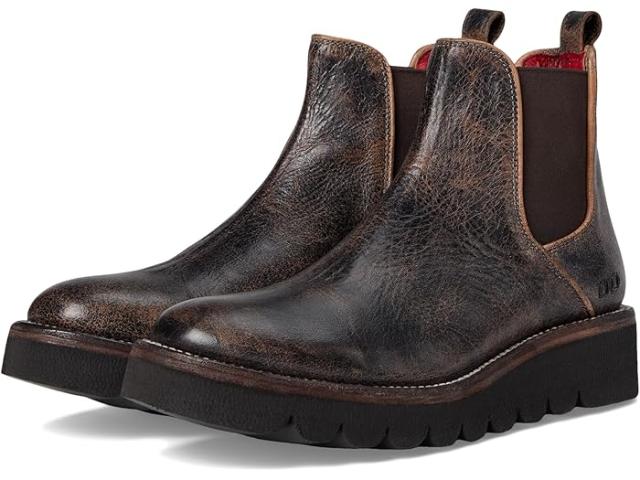 (取寄) ベッドステュ レディース ノベル リ Bed Stu women Novel Ii Black Lux Tan Rustic