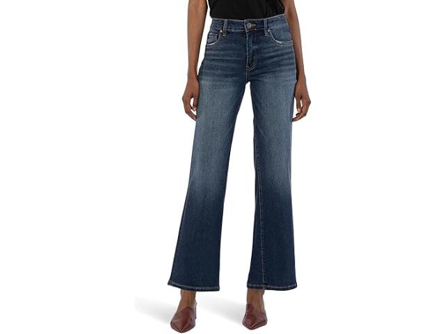 (取寄) カット フロム ザ クロス レディース シャーロット ハイ ライズ ファブ AB ワイド レッグ KUT from the Kloth women Charlotte High Rise Fab Ab Wide Leg Resolved