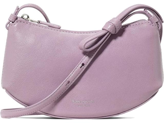 (取寄) ケイトスペード レディース ループ グレイズ レザー クロスボディ Kate Spade New York women Loop Glazed Leather Crossbody Market Purple