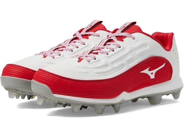 (取寄) ミズノ レディース フィンチ エリート 6 ロウ TPU Mizuno women Finch Elite 6 Low TPU White/Red