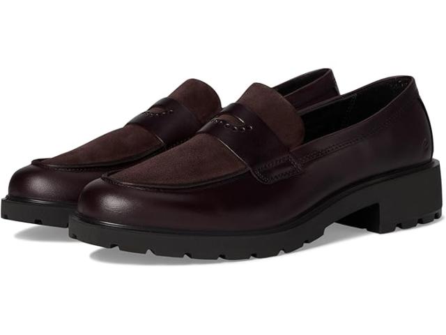 (取寄) エコー レディース ウィーン ローファー ECCO women Vienna Loafer Garnet/Garnet