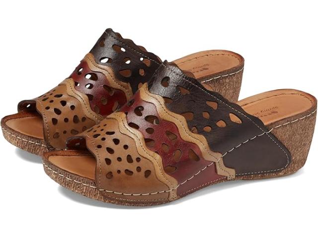 (取寄) スプリング ステップ レディース フッティ Spring Step women Spring Step Footy Brown Multi