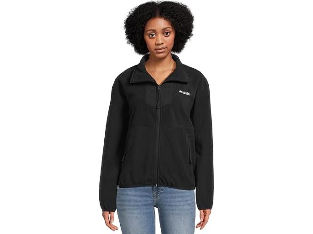 (取寄) コロンビア レディース セコイア フル ジップ フリース Columbia women Sequoia Grove Full Zip Fleece Black 1